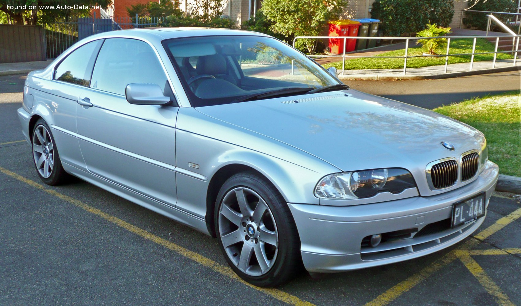 BMW 3 Series Coupe E46 325Ci 192 Hp Technical Specs Data Fuel