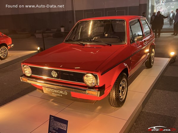 1979 Volkswagen Golf I (3-door) 1.3 (60 Hp) | Technical specs, data ...