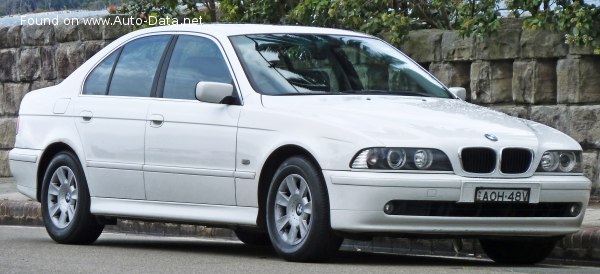 2000 BMW 5er (E39, Facelift 2000) 525i 24V (192 PS) | Technische Daten, Verbrauch ...