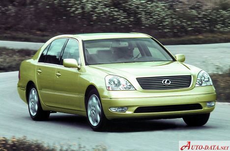 2000 Lexus LS III 430 V8 (290 Hp) Automatic | Technical specs, data ...
