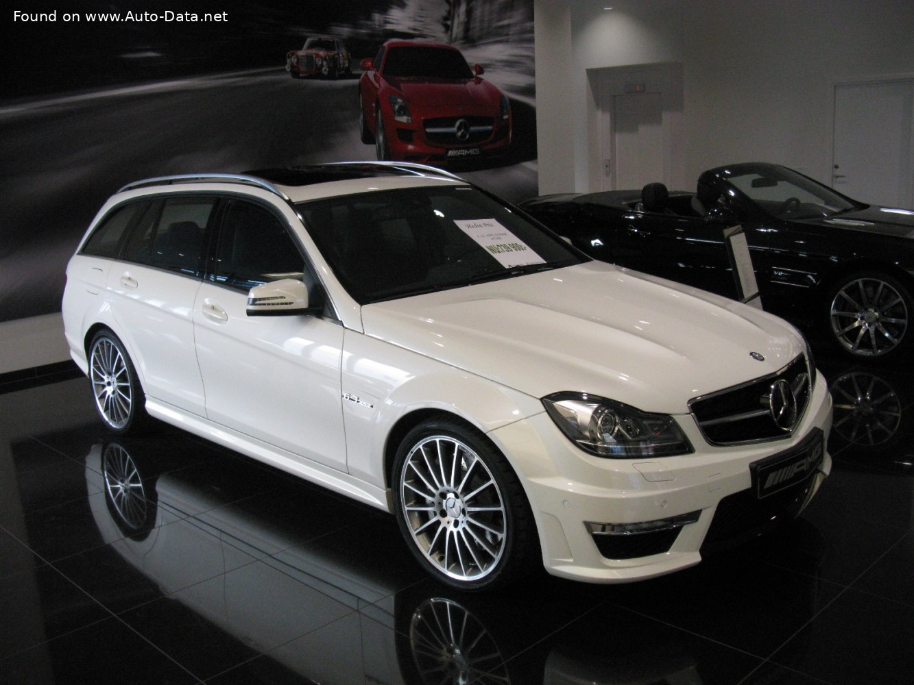 2011 Mercedes-Benz Klasa C T-modell (S204, facelift 2011) AMG C 63 V8 ...