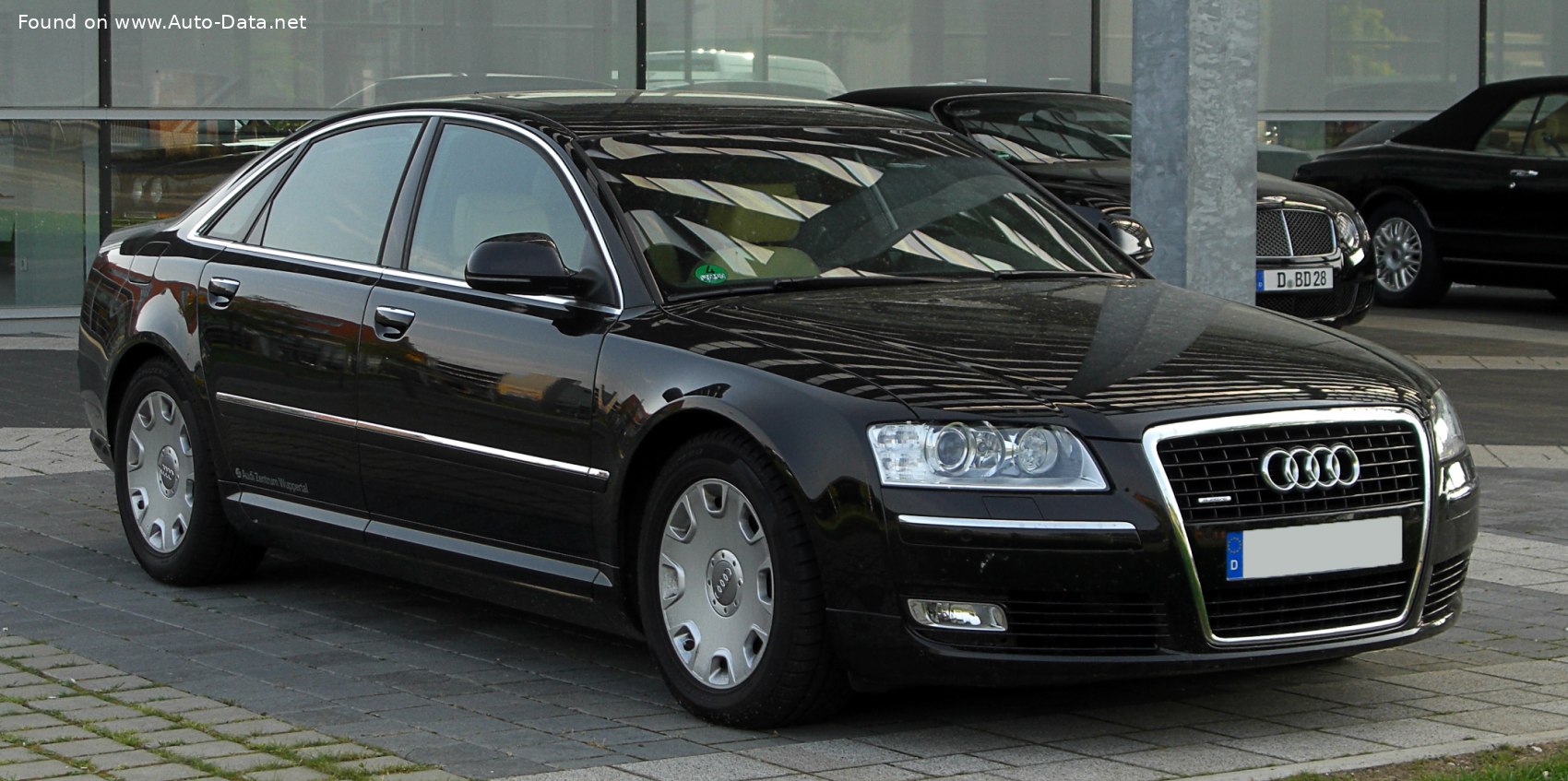 2007 Audi A8 (D3, 4E, facelift 2007) 4.2 BiTDI V8 (326 Hp) quattro DPF Tiptronic | Technical ...