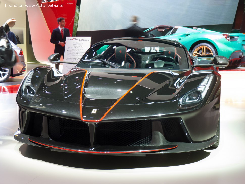 2016 Ferrari LaFerrari Aperta 6.3 V12 (963 PS) Hybrid DCT | Technische ...