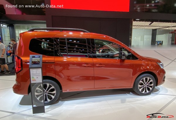 2021 Renault Kangoo III 1.5 Blue dCi (95 Hp) | Technical specs, data ...