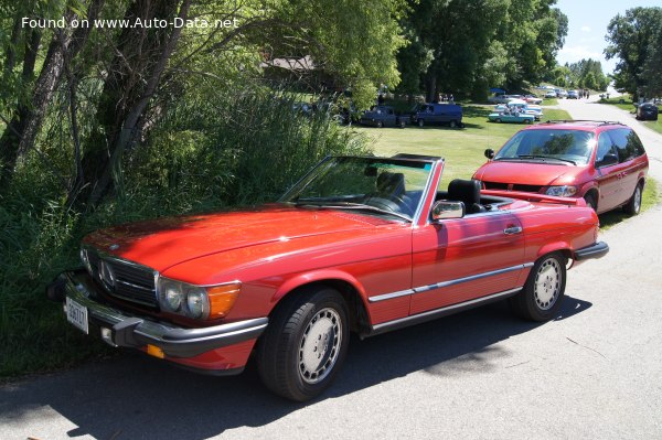 1985 Mercedes-Benz SL (R107, facelift 1985) 300 SL CAT (180 hk ...
