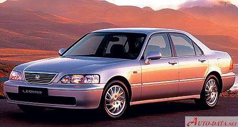 1991 Honda Legend II (KA7) 3.2i 24V (205 Hp) | Technical specs, data ...