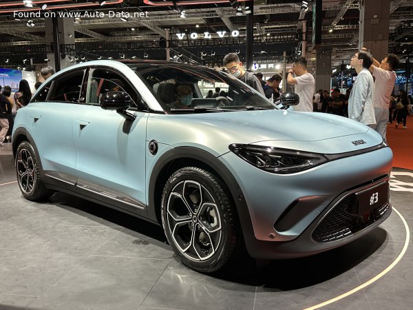 2023 Smart #3 66 kWh (428 Hp) AWD BEV | Technical specs, data, fuel ...