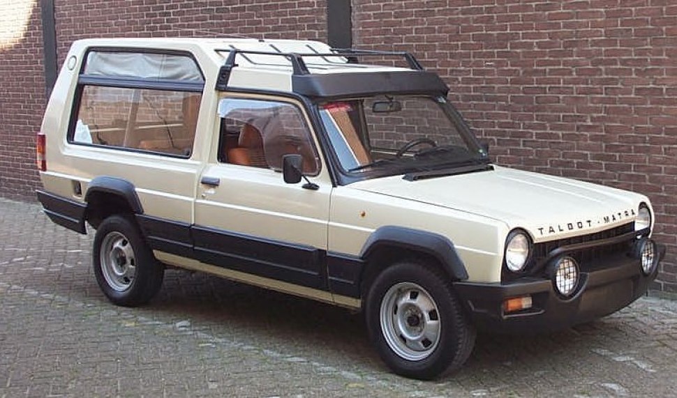 1979 Talbot Rancho 1.4 (80 Hp) | Technische Daten, Verbrauch ...