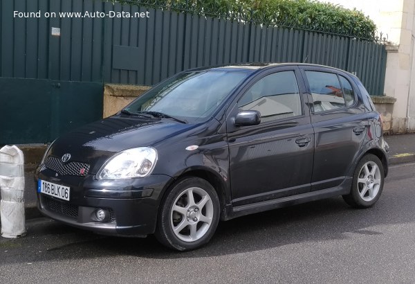 2003 Toyota Yaris I (facelift 2003) 5-door TS 1.5 Turbo (150 CV ...