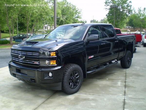 2015 Chevrolet Silverado 2500 HD III (K2XX) Crew Cab Standard Box 6.0 ...